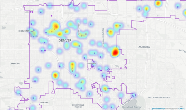 Use this handy map of Denver's water fountains to plan your cycling and ...