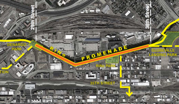 Denver's rolling out plans for a South Platte River promenade in RiNo ...