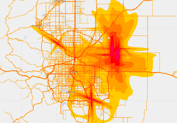 Map shows where in Denver you can complain about all that ...