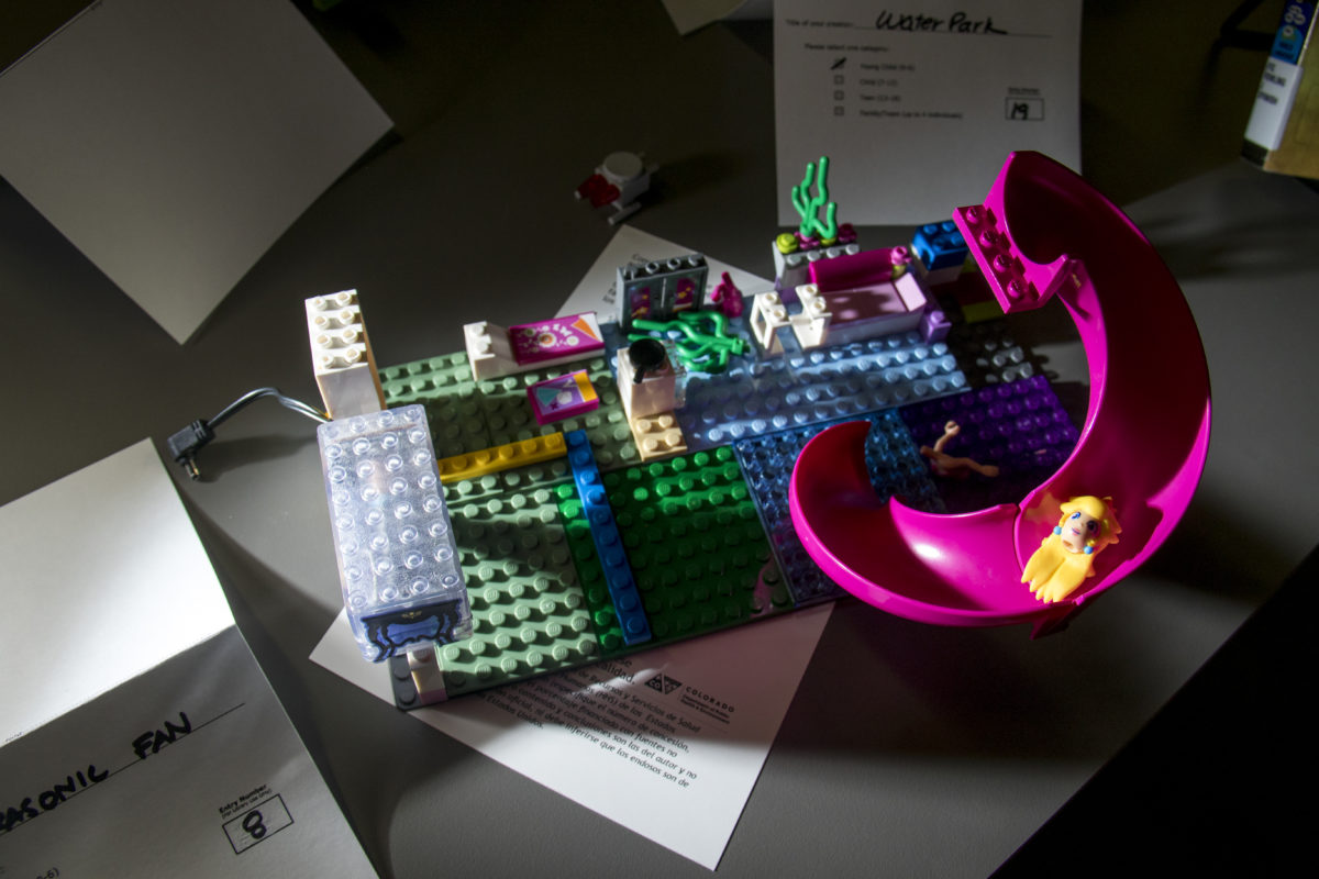 Let's take a closer look at Denver Public Library's annual Lego contest ...