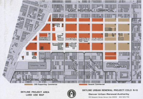 The destruction and rebirth of 30 blocks of downtown Denver in six ...