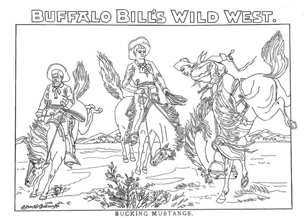 Denver historians release Buffalo Bill coloring book as break between ...