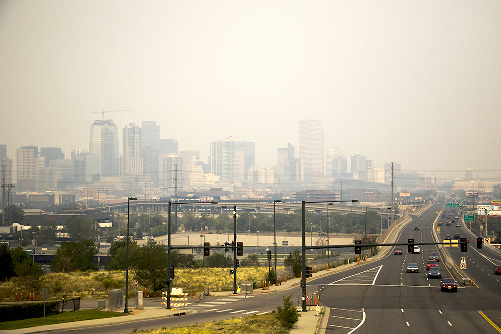 Denver smoke returns today, with a high of 88 degrees