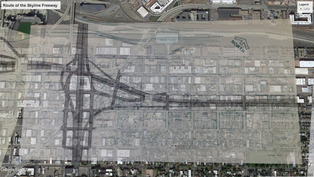 Path of destruction: See the downtown Denver highway that almost ...