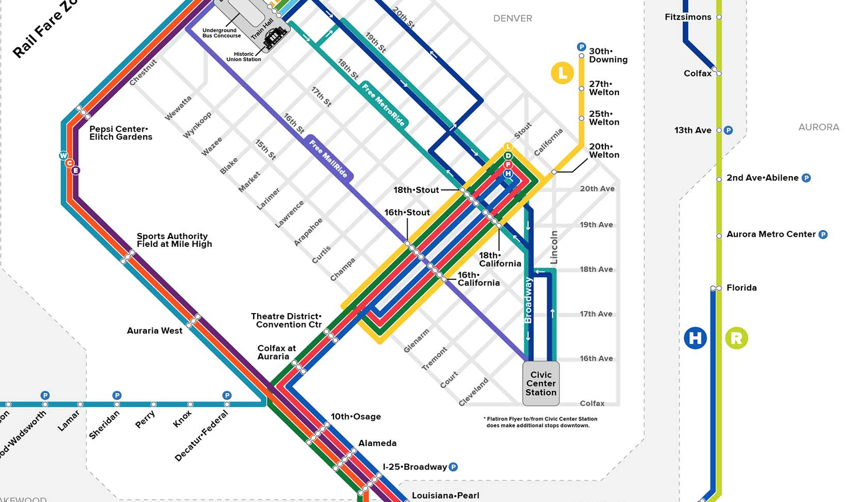 Downtown Denver light rail service will be suspended this weekend ...