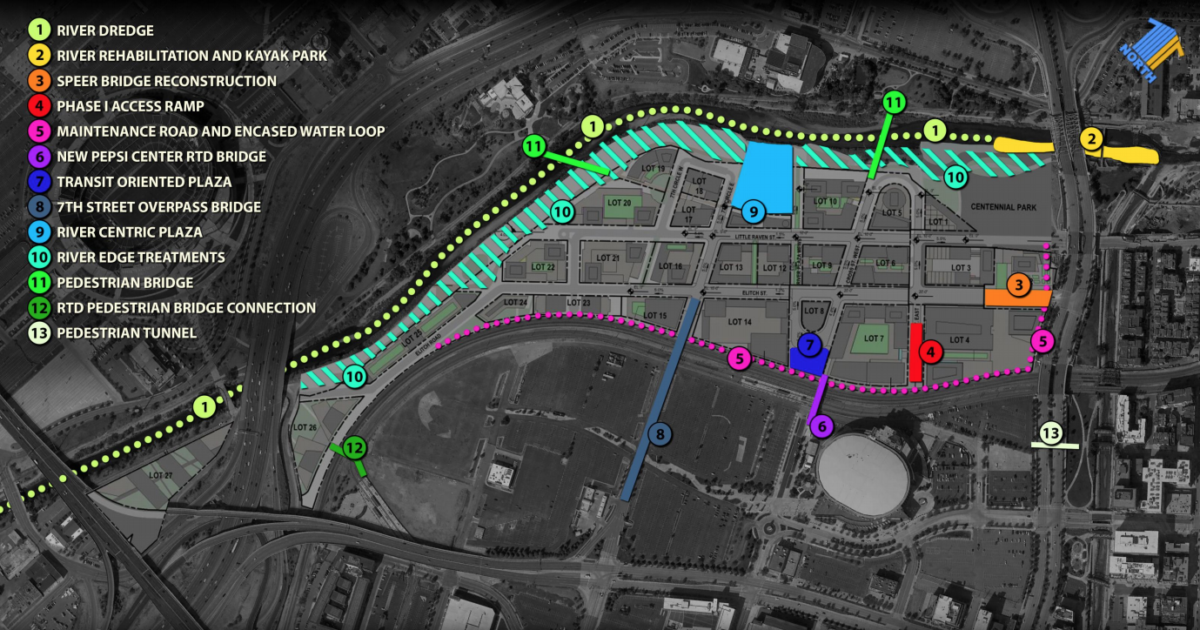 River Mile developers envision $665 million in new Denver bridges ...