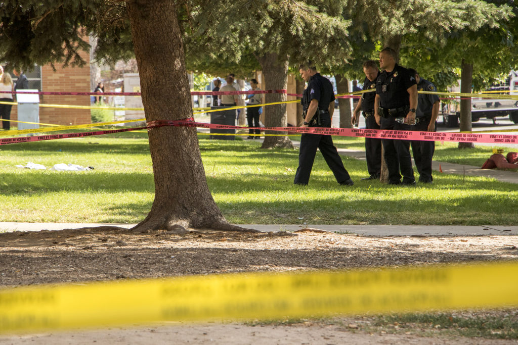 Reported crime in Denver dropped by nearly 10 percent last month