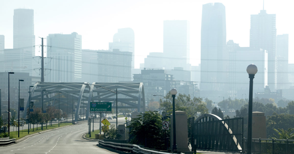Denver is now a 'serious' violator of the Clean Air Act, and may be ...