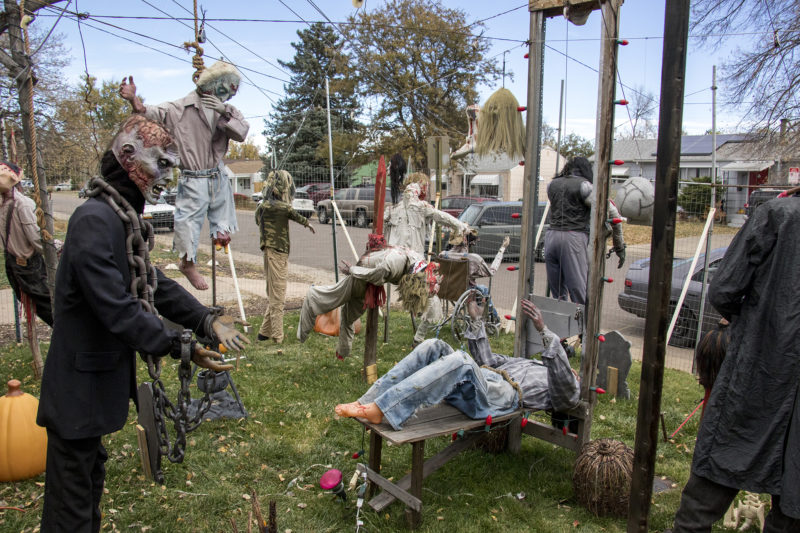 Denver's best Halloween attraction is a free show in a Mar Lee front ...