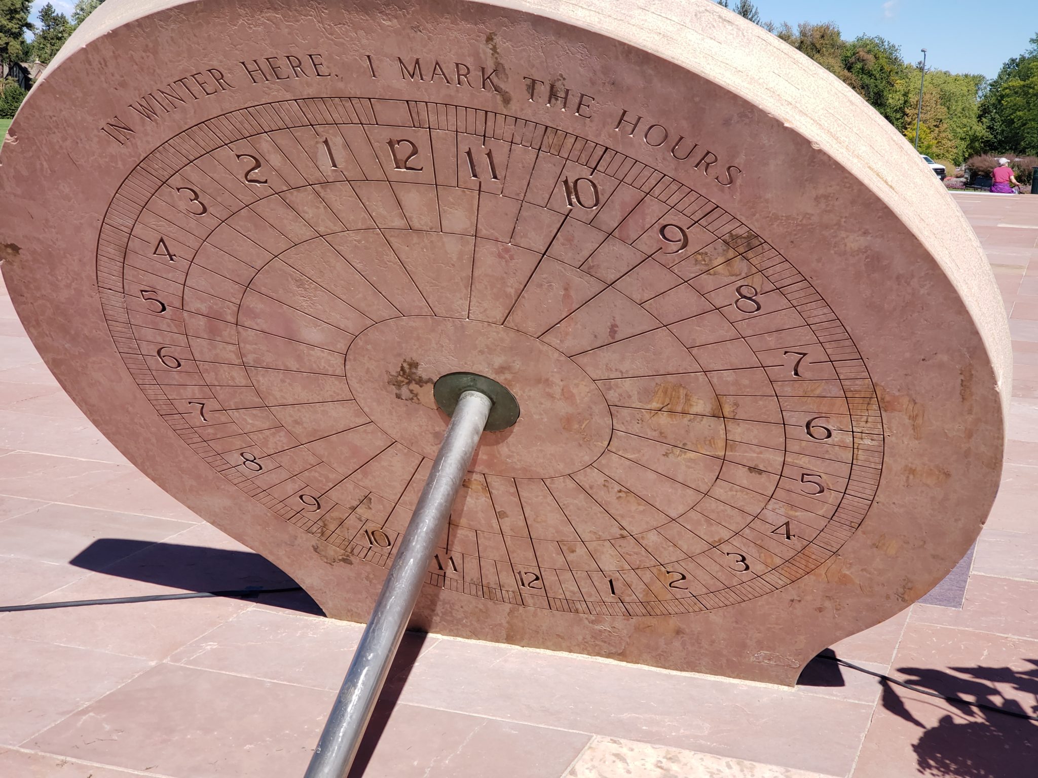 Cranmer Park's historic sundial is looking good as new after an ...