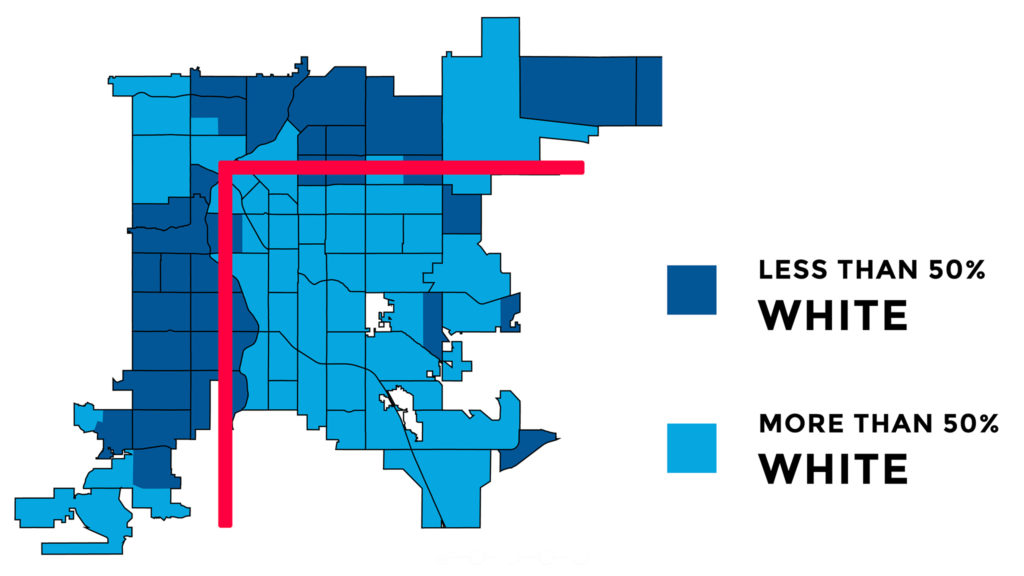 This shape explains Denver's past, present and likely its future ...