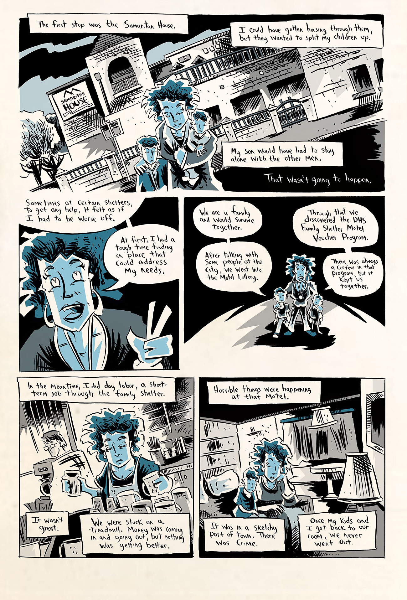 A Denver tale of homelessness and hope, told in comics - Denverite, the ...