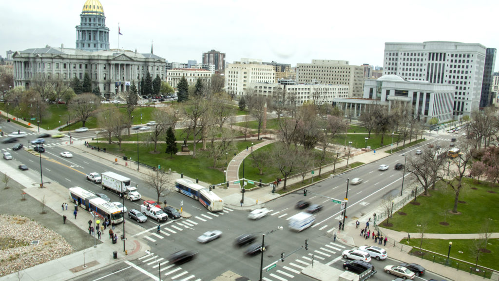 The Colfax Avenue and Broadway intersection will be closed for a lot of ...