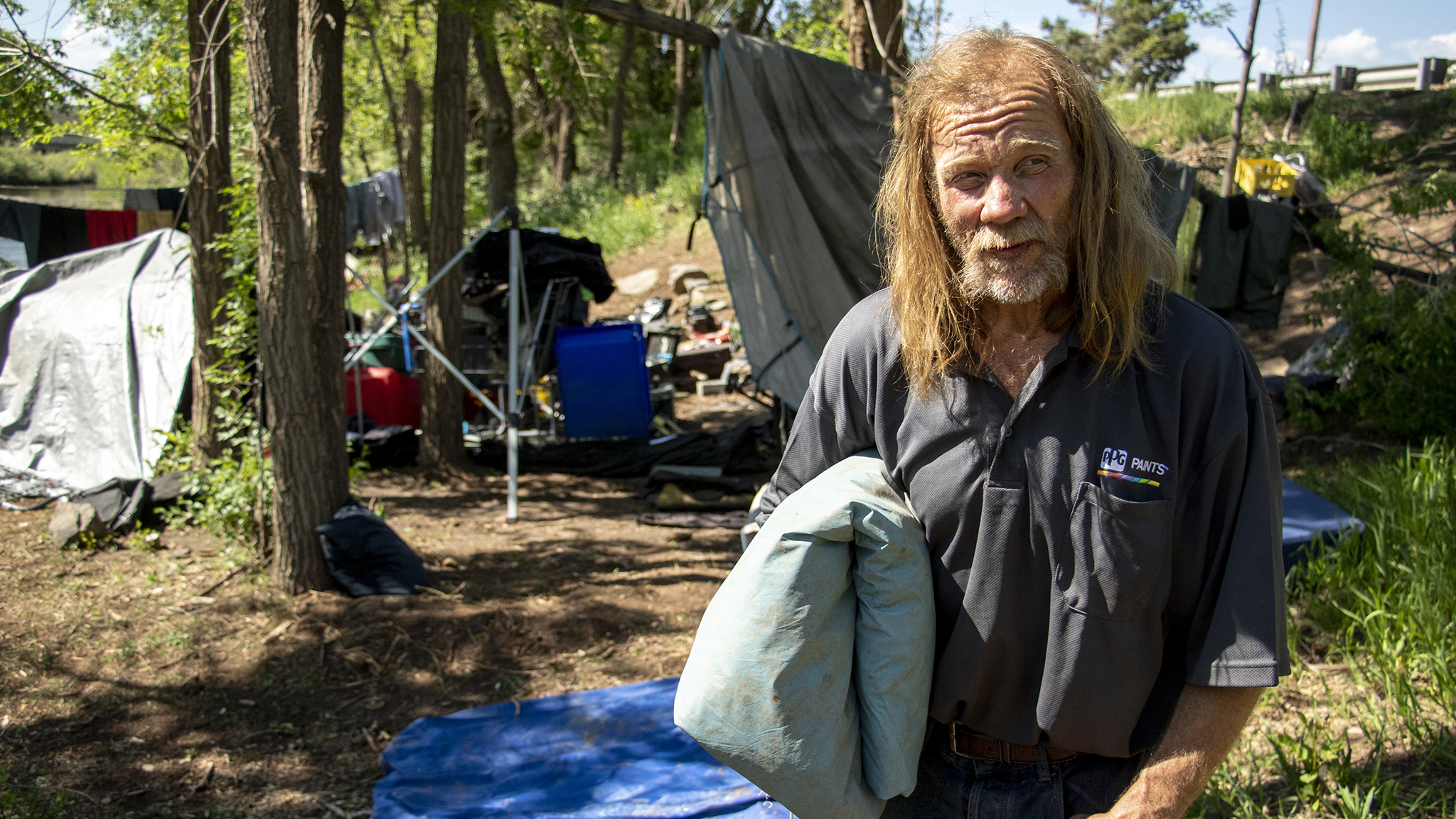 Police Clear A Homeless Encampment Just South Of Denver