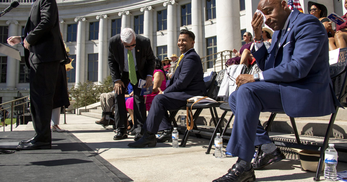 Four more years start now: Hancock's final mayoral inauguration comes ...