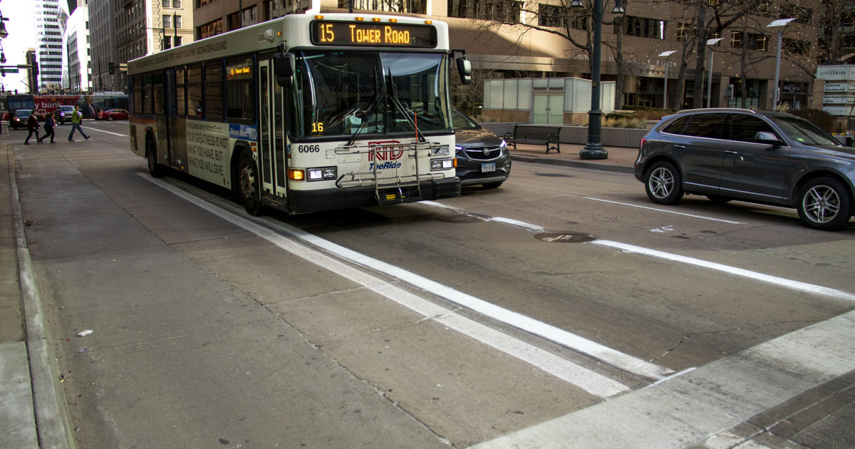 You will be able to ride both bus and rail to downtown Denver Sunday ...