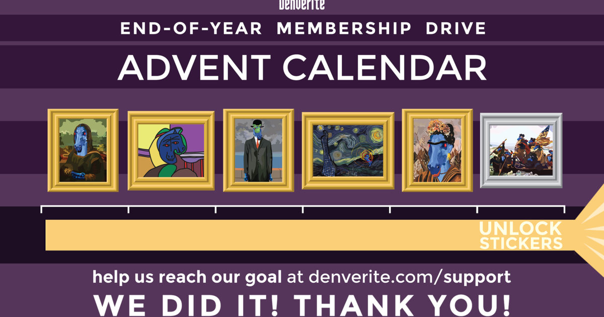 Become a Denverite member and we'll make stickers of classic works of ...