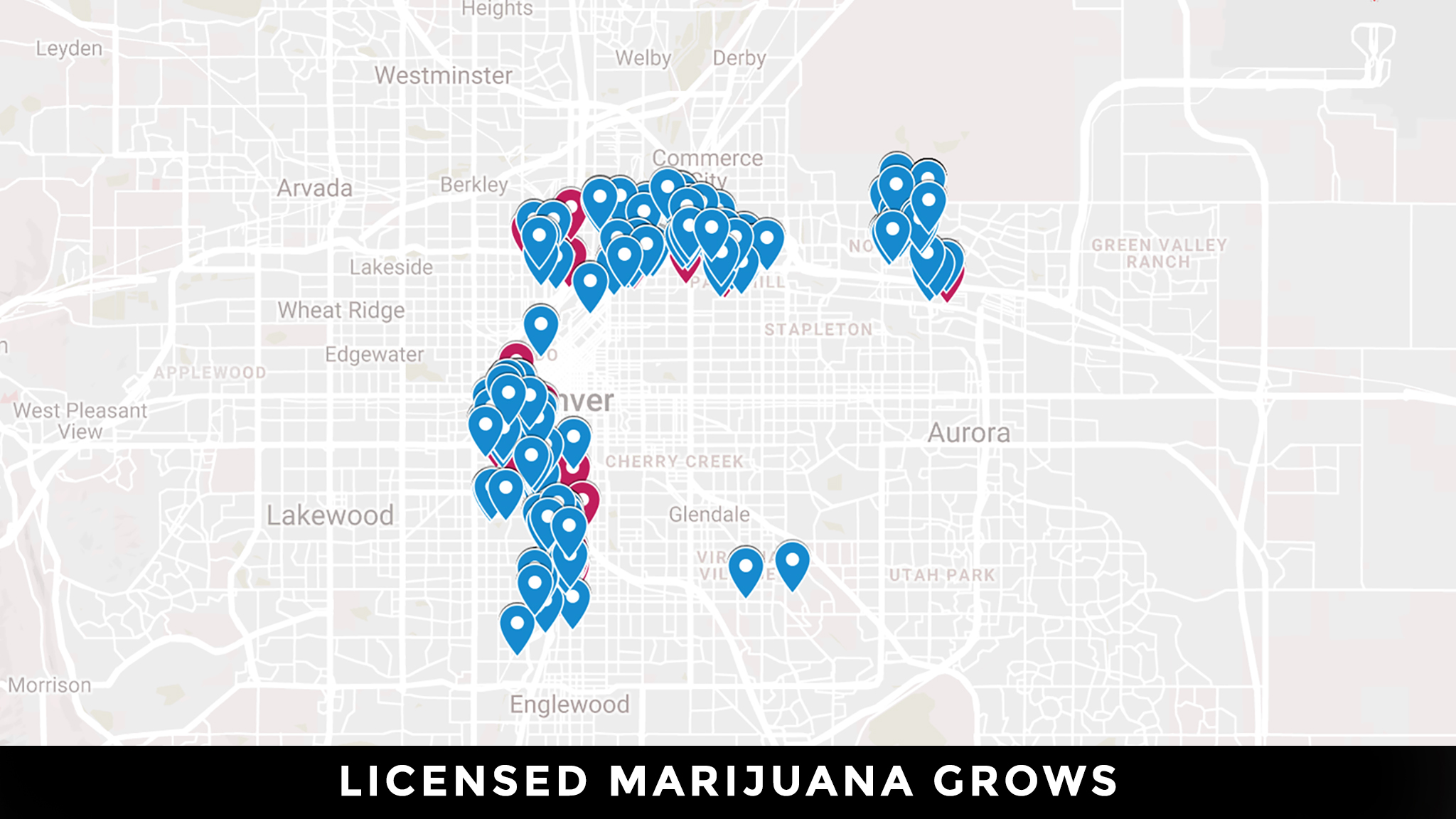 All the places your weed is (commercially) grown in Denver