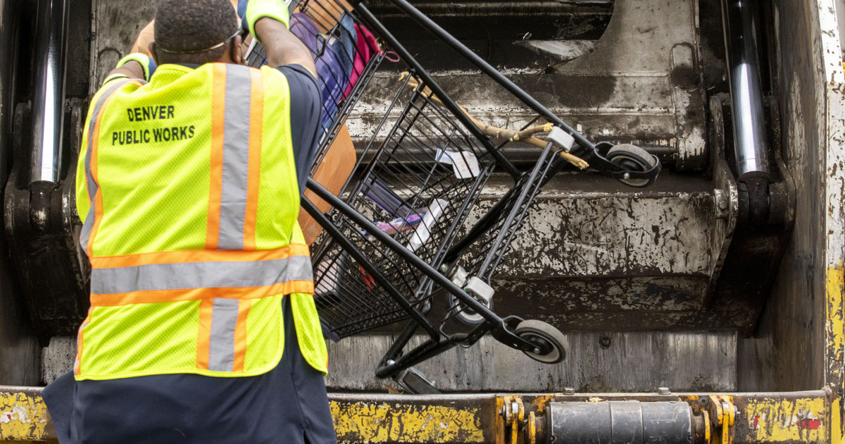 Cleanup crews returning to the site of last week's homeless encampment ...