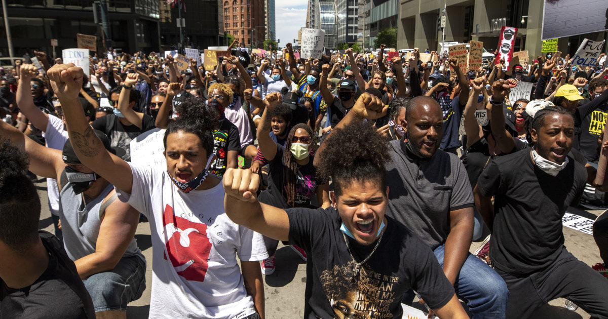 Denver cleans debris from Saturday protest over police brutality ...