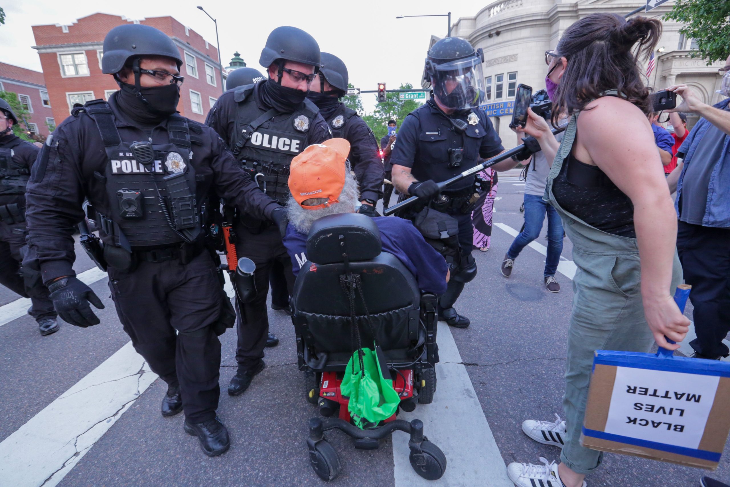 Under Denver's new use-of-force policy last year, three officers were ...