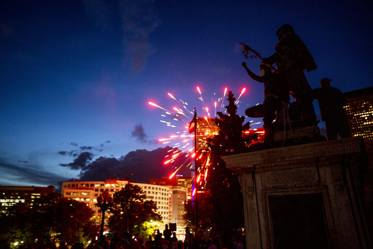 Huge crowd marches through Denver as protests prompt legislative action ...