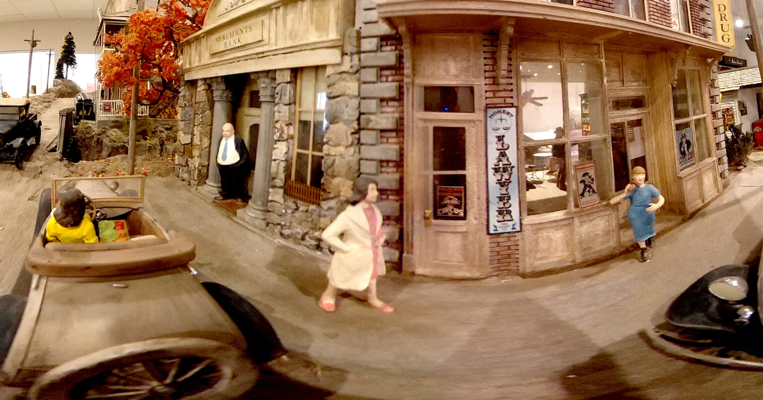 A very close look at the very small homes contained in the reborn ...