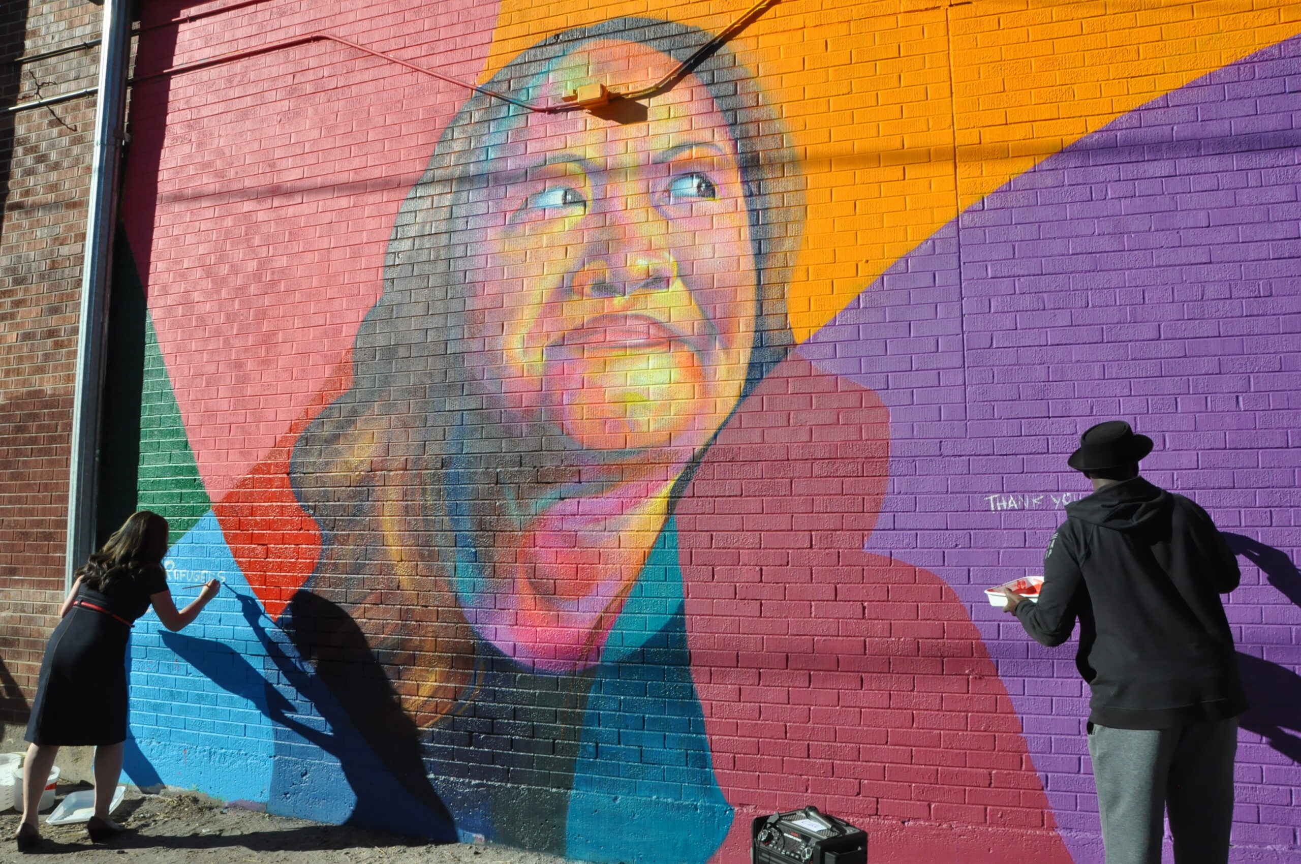 Detour has a new mural welcoming refugees and immigrants. Here's where ...