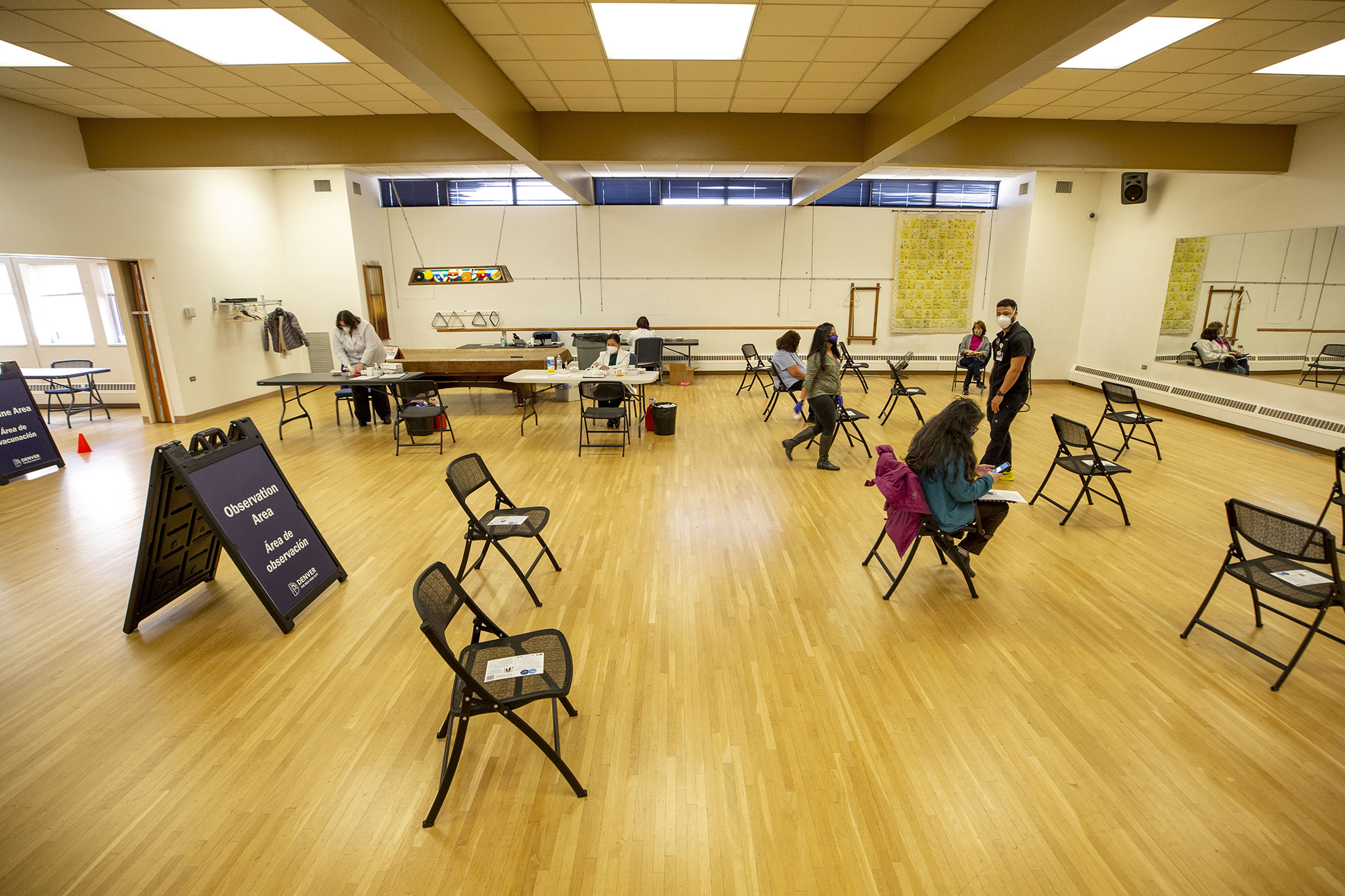 Appointments no longer needed at Denver's community vaccination sites