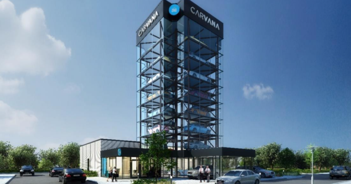 Tall, glass parking garage marketed as car 'vending machine' approved ...