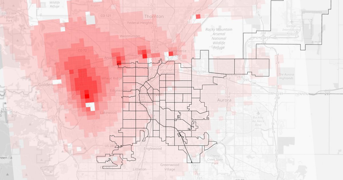 EPA maps offer an intimate look at toxic releases around Denver ...
