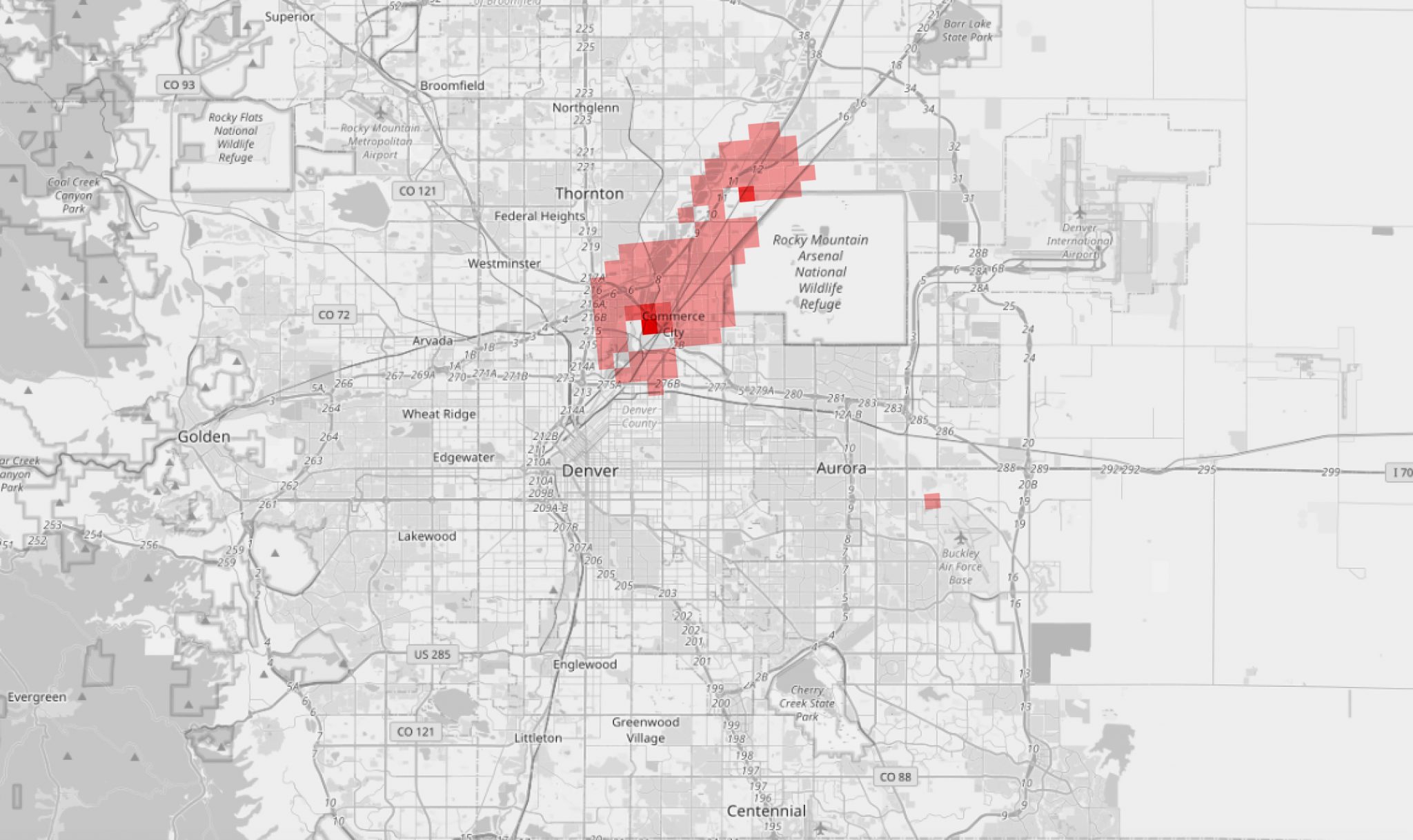 EPA maps offer an intimate look at toxic releases around Denver ...