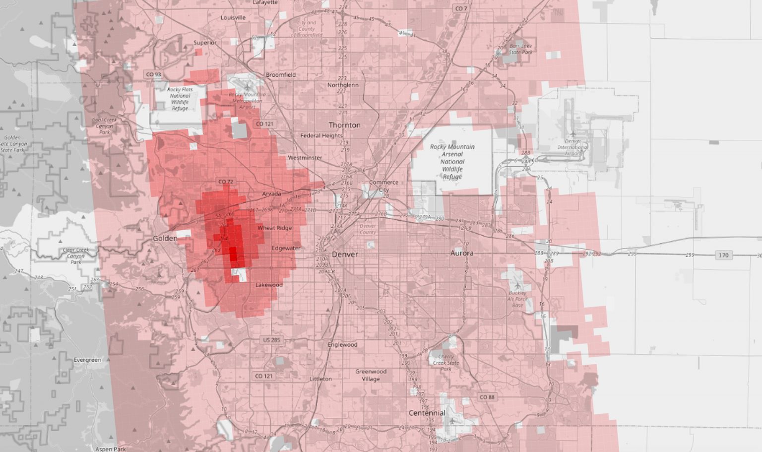 EPA maps offer an intimate look at toxic releases around Denver ...
