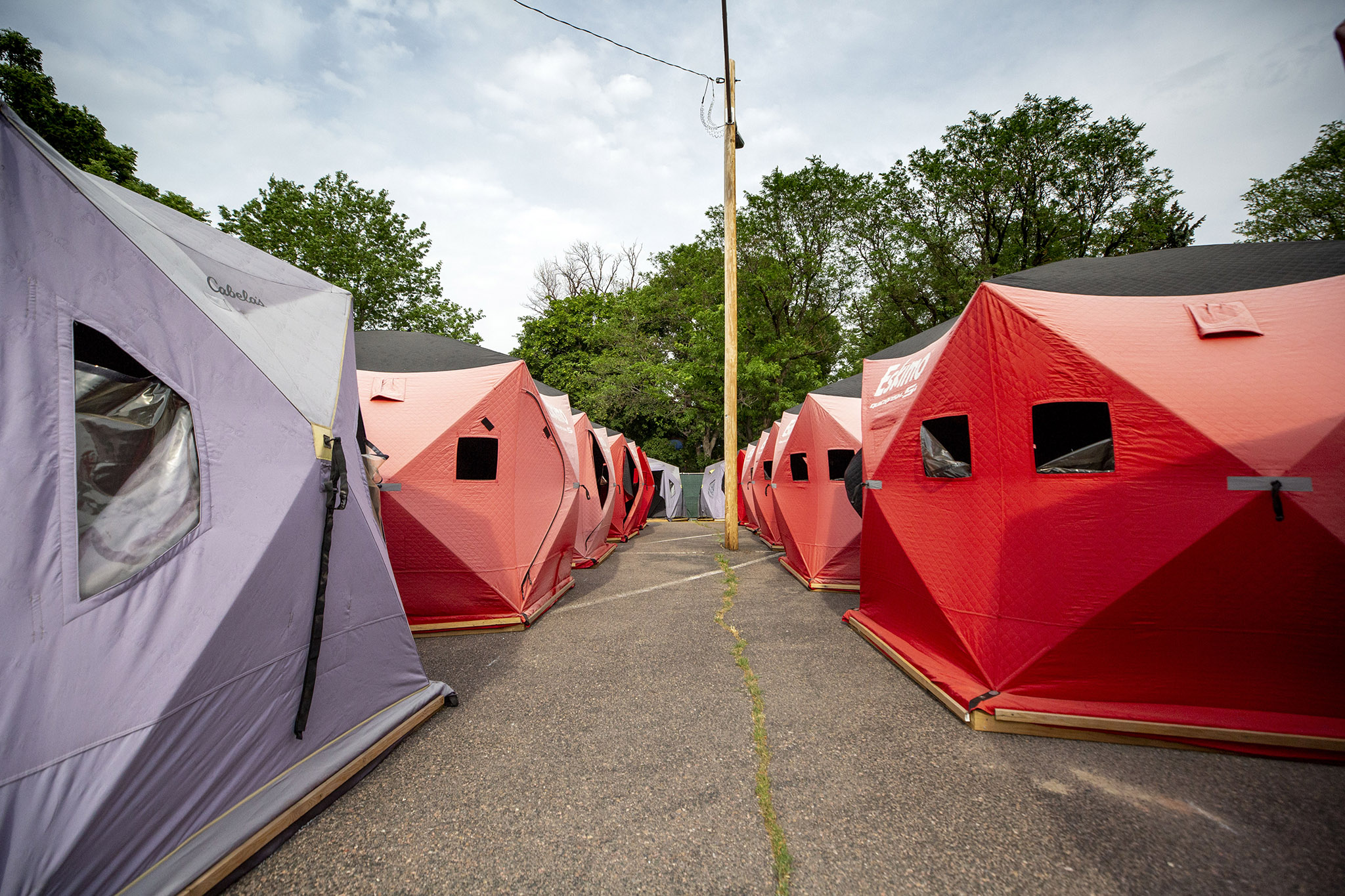 The safe outdoor space at Regis University will relocate to Barnum