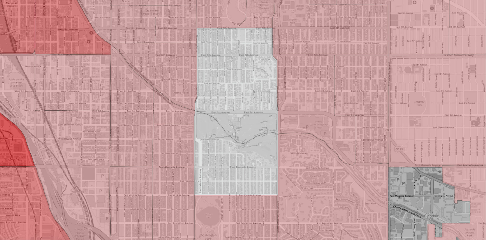 Denver maps show neighborhood changes, new (and sometimes empty) homes ...