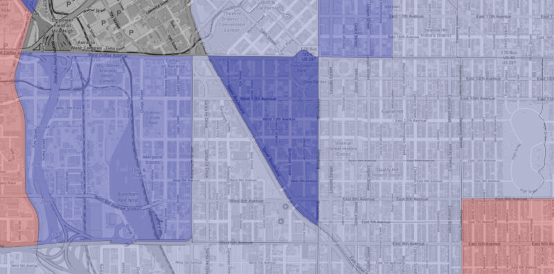Denver maps show neighborhood changes, new (and sometimes empty) homes ...