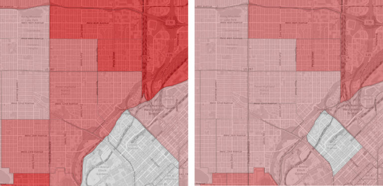 Denver maps show neighborhood changes, new (and sometimes empty) homes ...