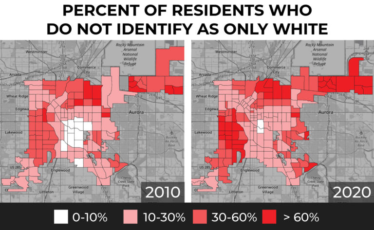 Denver maps show neighborhood changes, new (and sometimes empty) homes ...