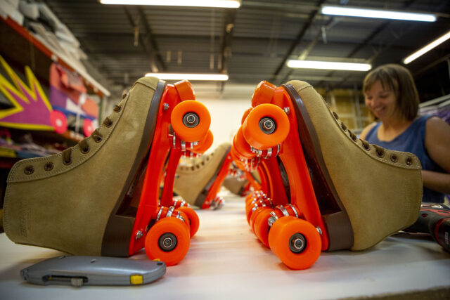 Rainbow Dome, an immersive art and roller skating experience in Denver ...