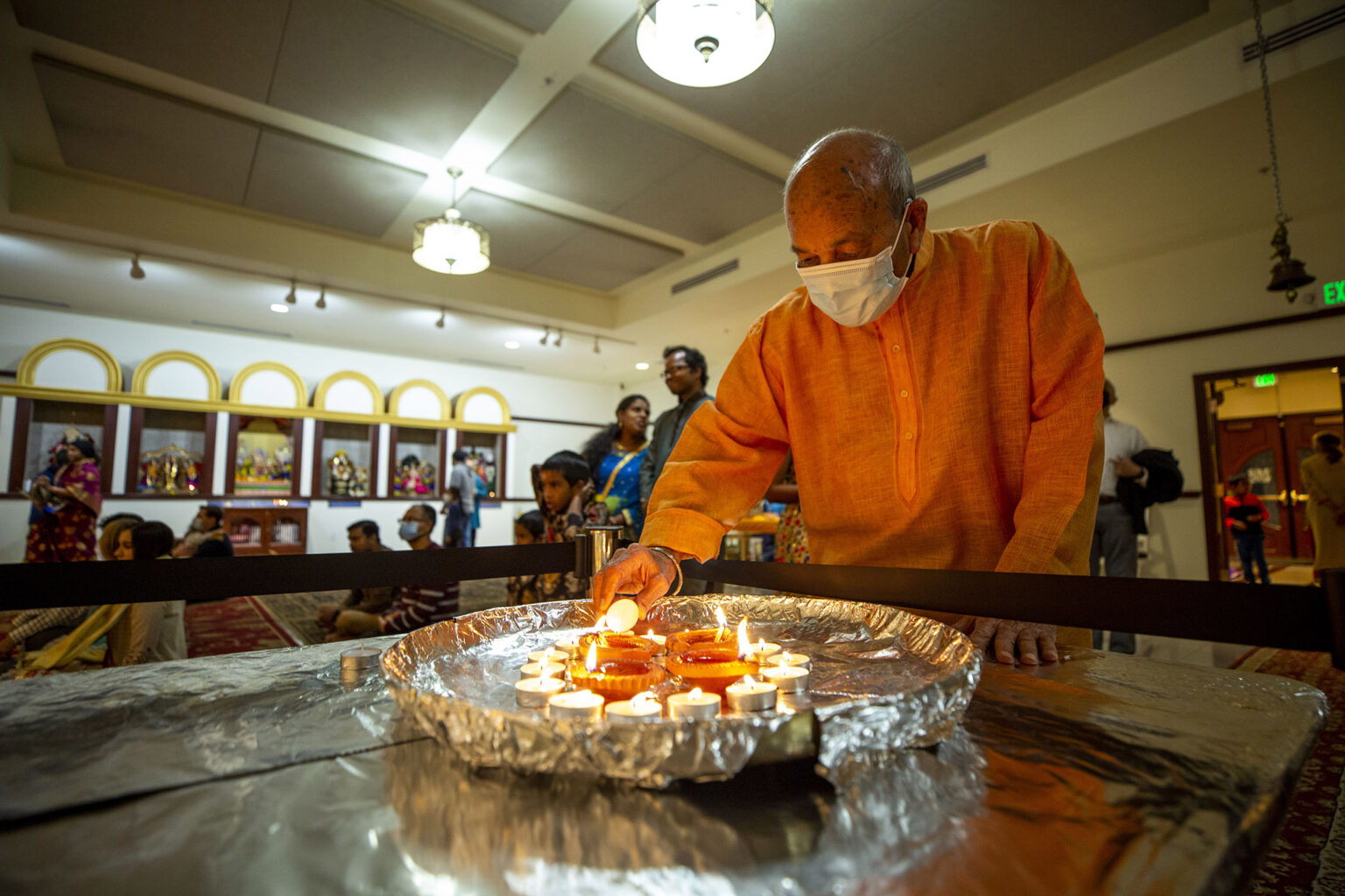 LOOK: Diwali celebrations at the Hindu Temple of the Rockies ...