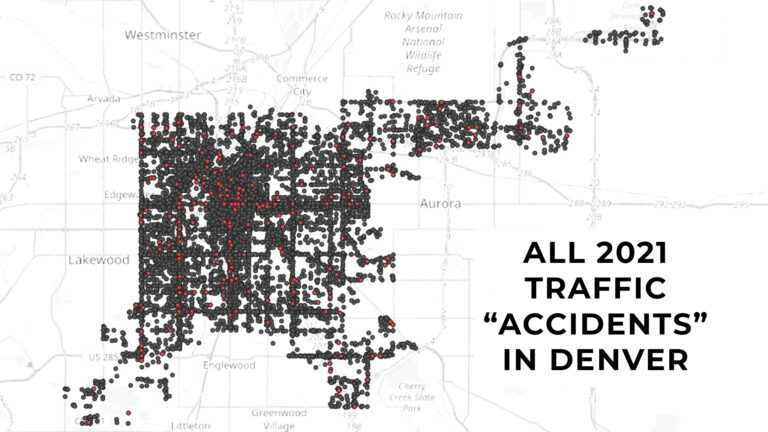 So how many traffic "accidents" occured on Denver's neighborhood ...