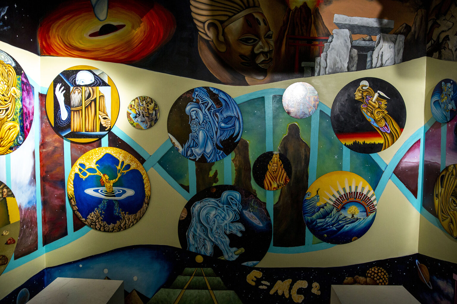 Stevon Lucero's work is given new life at Galleri Gallery, Meow Wolf's ...