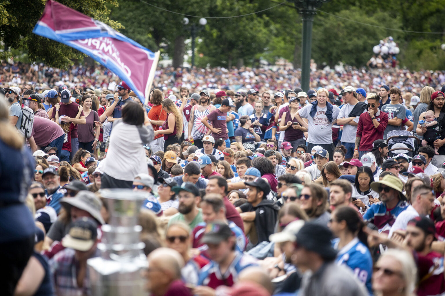 Party Time! The Colorado Avalanche parade, rally and fun - Denverite ...