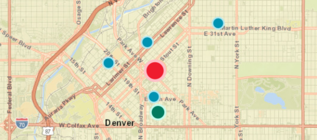 Power's slowly returning to downtown Denver following a massive outage ...