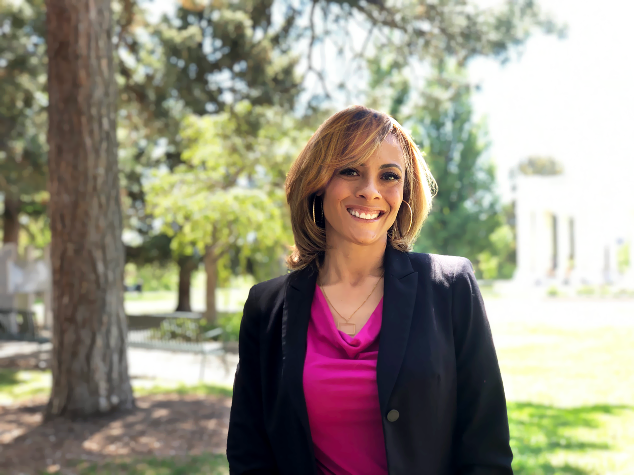 Labor and civil rights attorney Sarah Parady announces a City Council ...