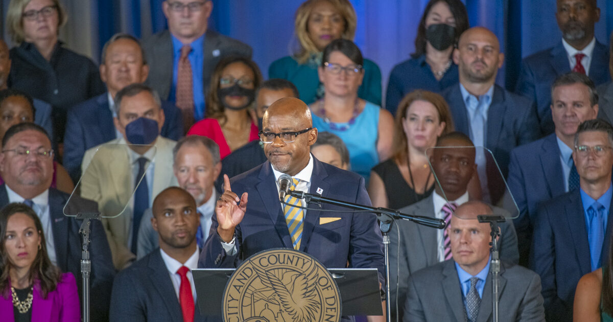 Mayor Michael Hancock attempted to cement his legacy at his final State ...