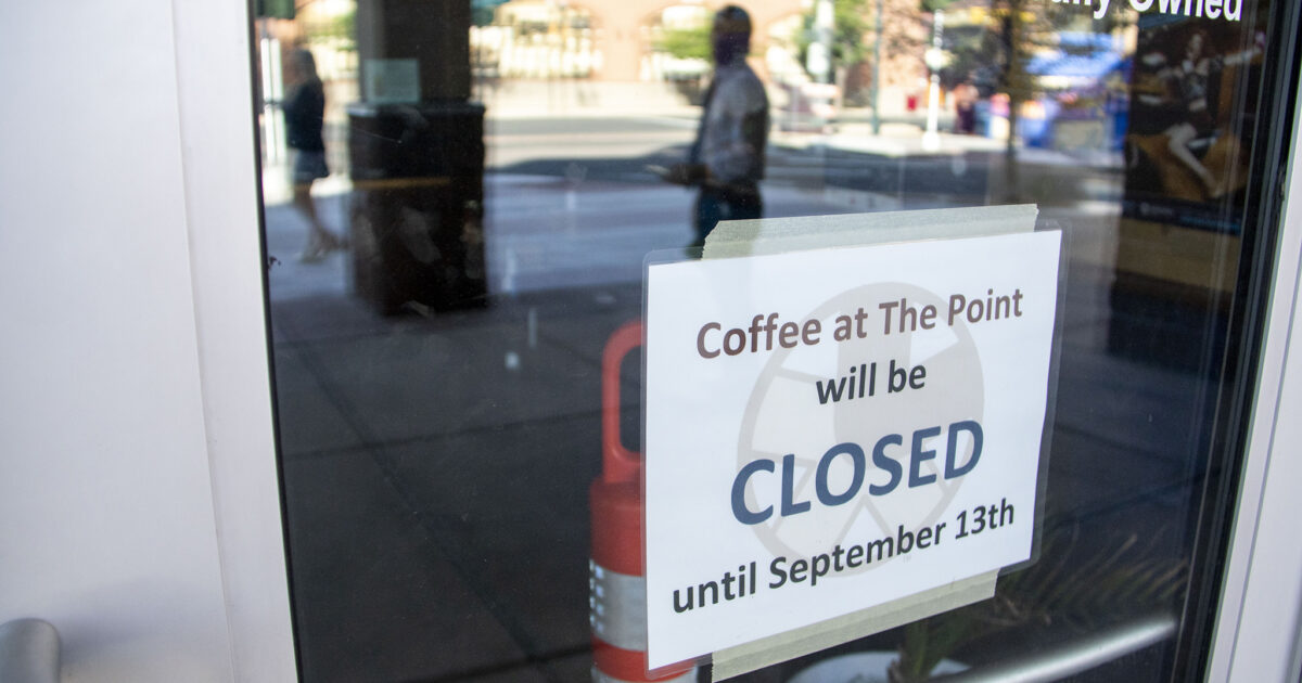 Coffee at the Point, a community hub in Five Points, is temporarily ...