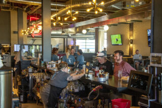 The old airport tower in Central Park is now home to a brewery ...