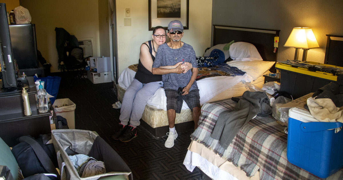 Unhoused people at risk of dying from COVID-19 are losing their shelter at Quality Inn ...