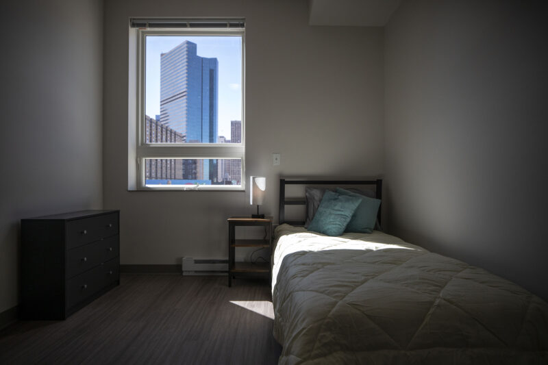 The Colorado Coalition for the Homeless opened 98 new affordable housing units and a healthcare ...